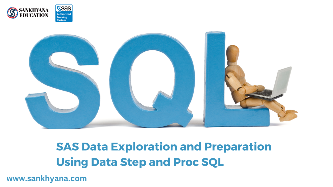 SAS Data Exploration and Preparation Using Data Step and Proc SQL SAS Data Exploration and Preparation Using Data Step and Proc SQL