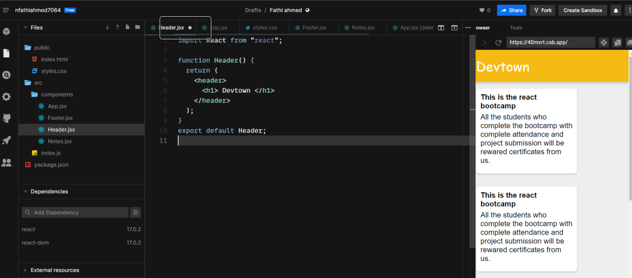 DevTown Project DevTown Project