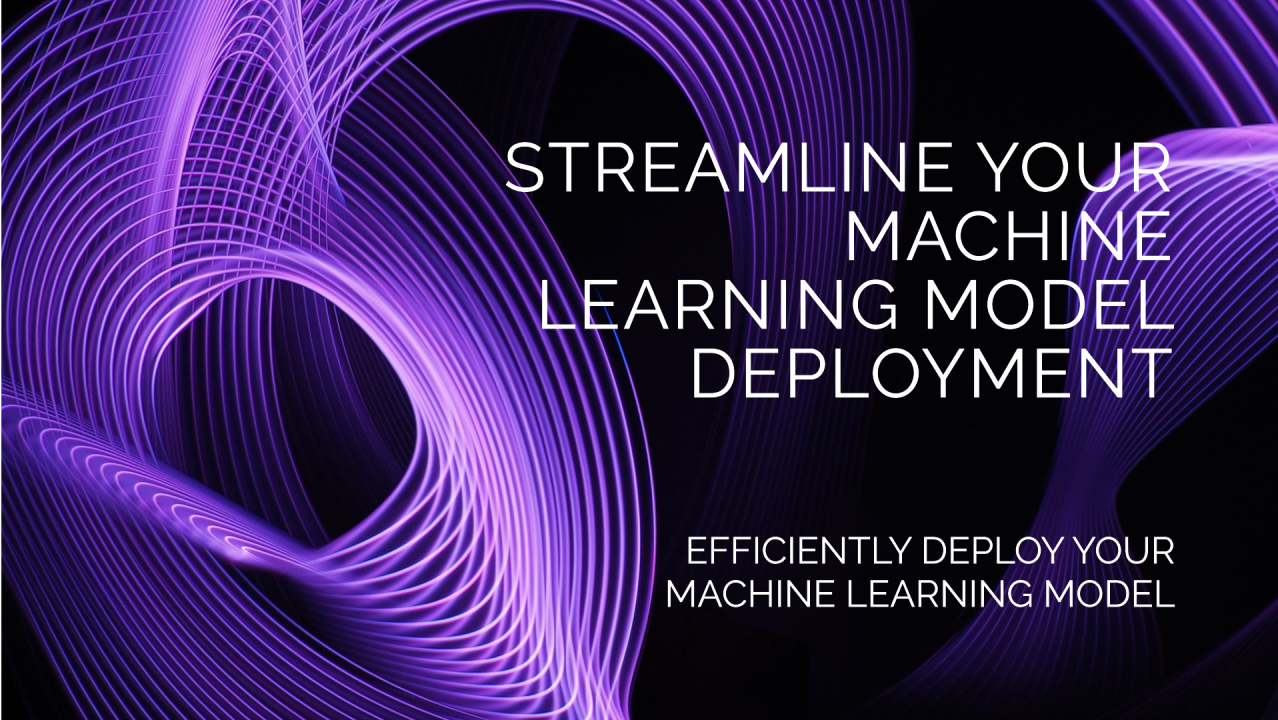 Deploying a Machine Learning Model Deploying a Machine Learning Model