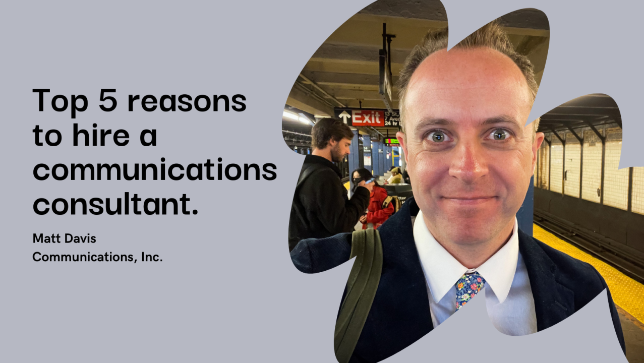 Top Five Reasons Nonprofits Bring In A Communications Consultant Top Five Reasons Nonprofits Bring In A Communications Consultant
