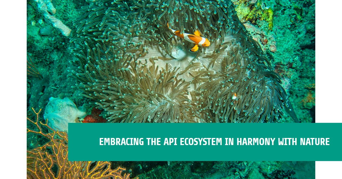 EMBRACING THE API ECOSYSTEM IN HARMONY WITH NATURE EMBRACING THE API ECOSYSTEM IN HARMONY WITH NATURE