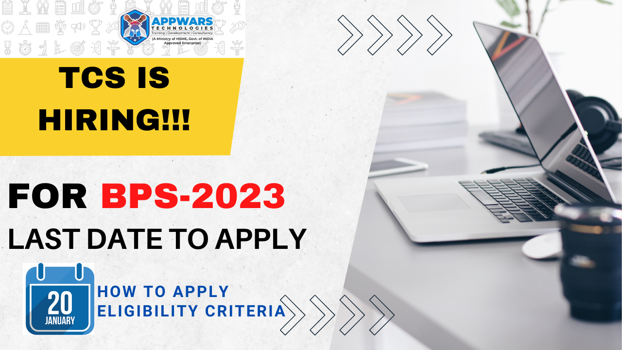 TCS BPS Hiring YoP 2023 | About | Application Process TCS BPS Hiring YoP 2023 | About | Application Process