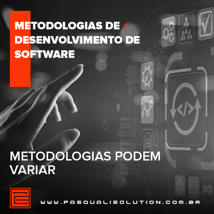 METODOLOGIAS DE DESENVOLVIMENTO DE SOFTWARE - METODOLOGIAS PODEM VARIAR METODOLOGIAS DE DESENVOLVIMENTO DE SOFTWARE - METODOLOGIAS PODEM VARIAR