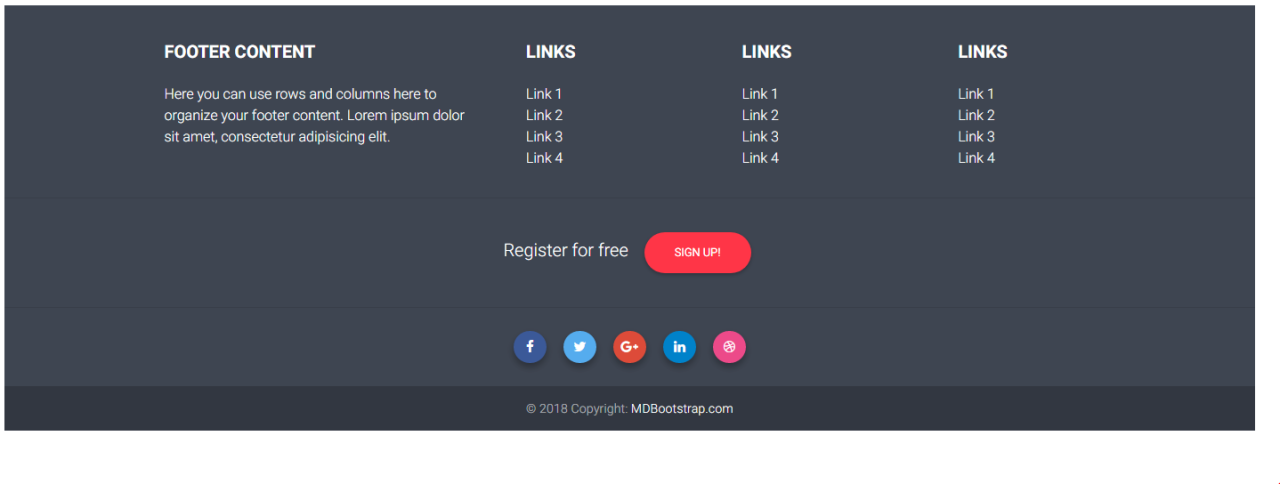 A Guide to Creating a Footer in ReactJS: Empowering Developers A Guide to Creating a Footer in ReactJS: Empowering Developers