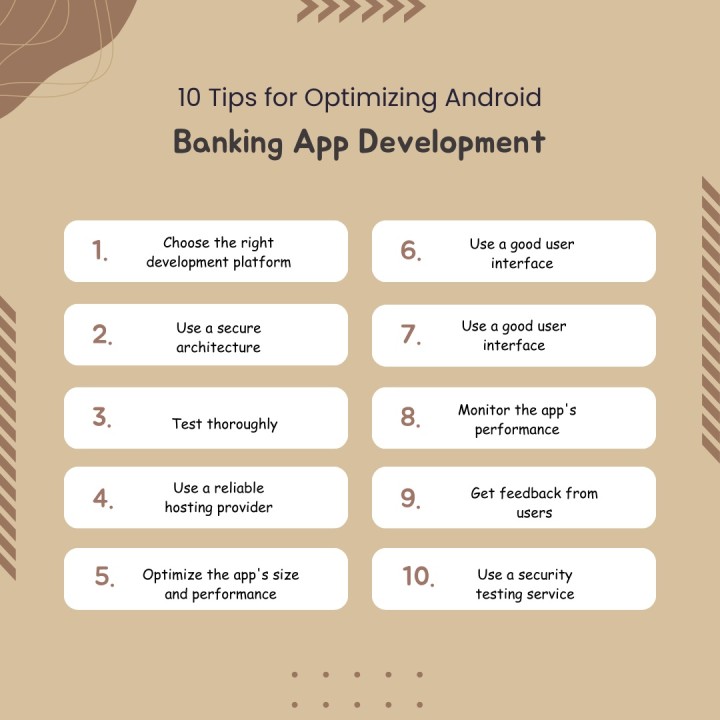 10 Tips for Optimizing Android Banking App Development 10 Tips for Optimizing Android Banking App Development