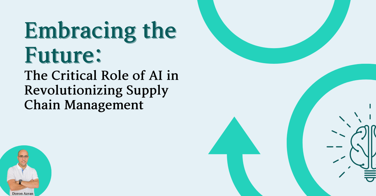 Embracing the Future: The Critical Role of AI in Revolutioni Embracing the Future: The Critical Role of AI in Revolutioni