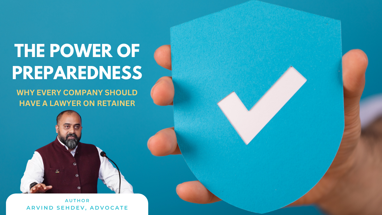 The Power of Preparedness: Why Every Company Should Have a Lawyer on ... The Power of Preparedness: Why Every Company Should Have a Lawyer on ...