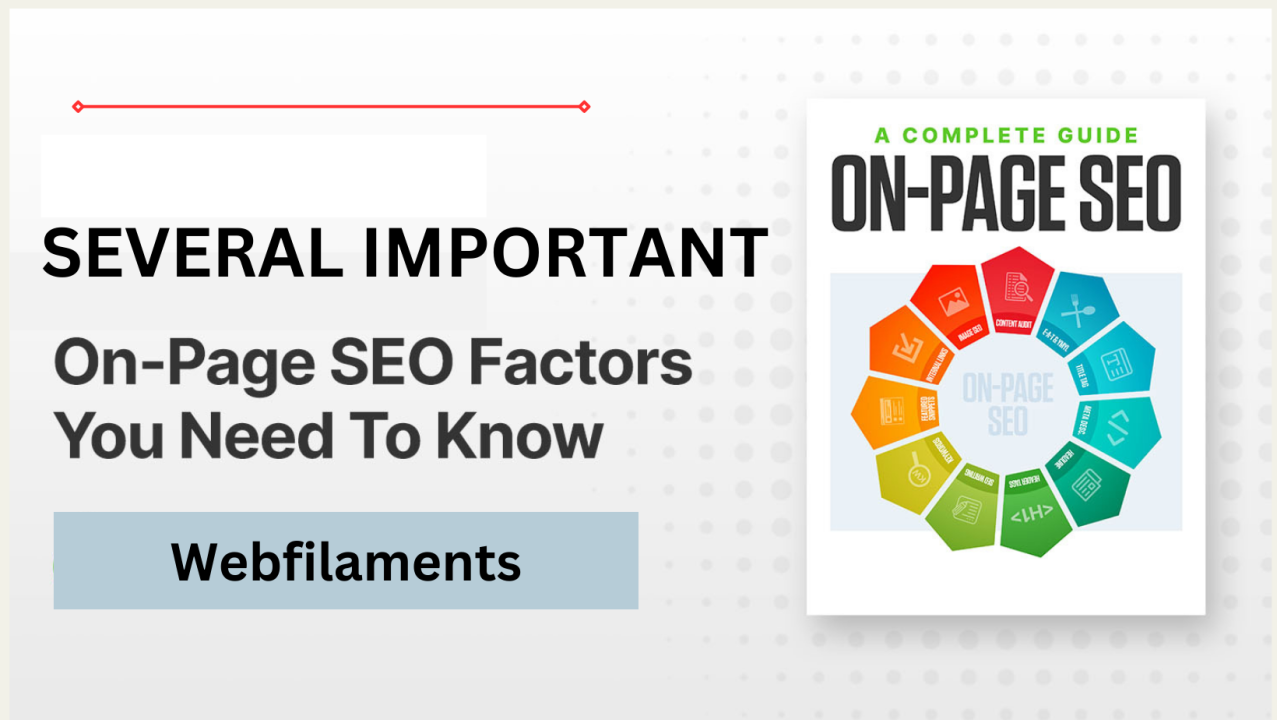 When it comes to on-page SEO, there are several important factors to ... When it comes to on-page SEO, there are several important factors to ...