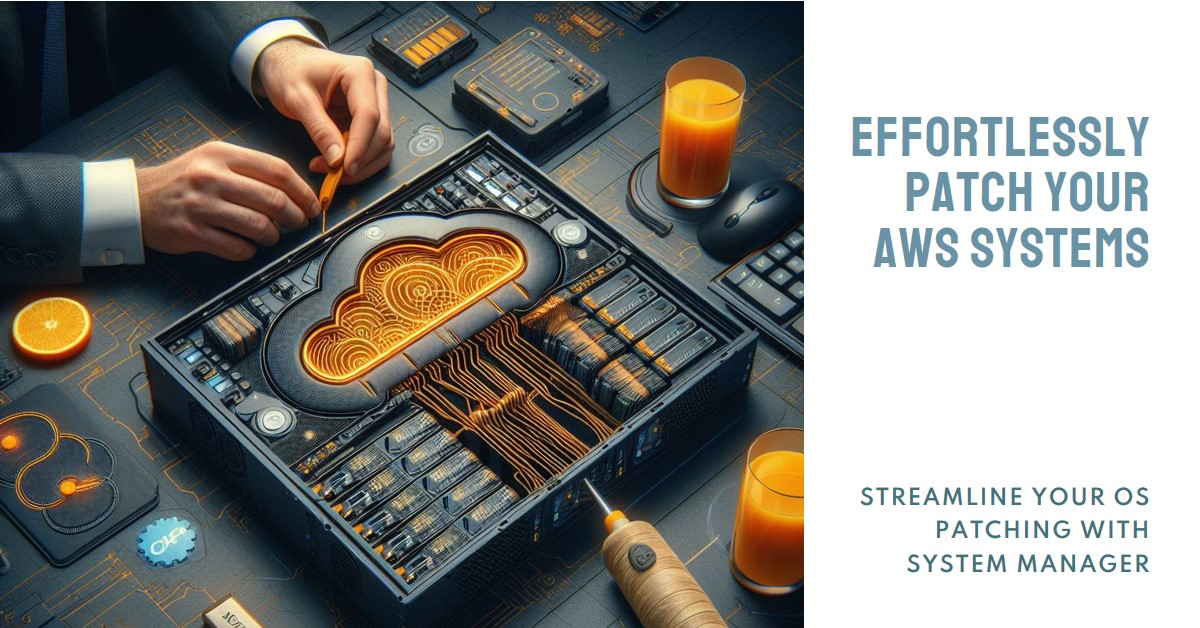 Streamlining OS Patching on AWS with System Manager Streamlining OS Patching on AWS with System Manager