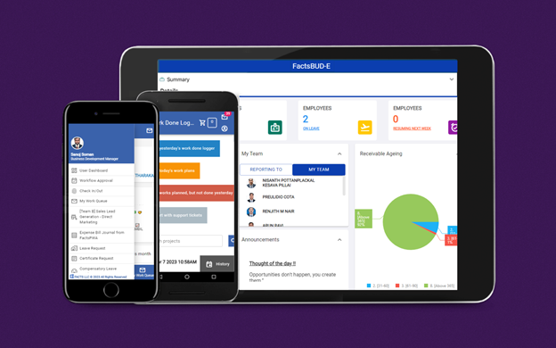 Mobile app: Extending the power of your ERP Mobile app: Extending the power of your ERP