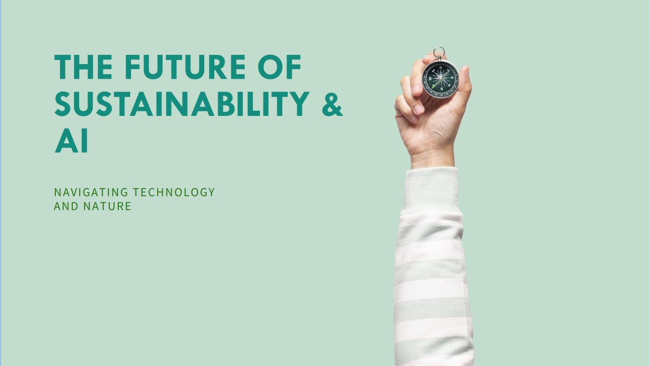 Navigating the AI Transformation in Sustainability Strategy Navigating the AI Transformation in Sustainability Strategy