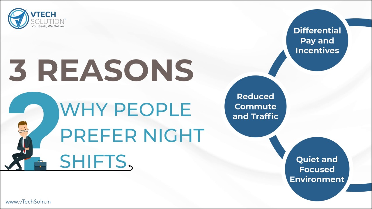 3 Reasons why People prefer Night Shifts? 3 Reasons why People prefer Night Shifts?
