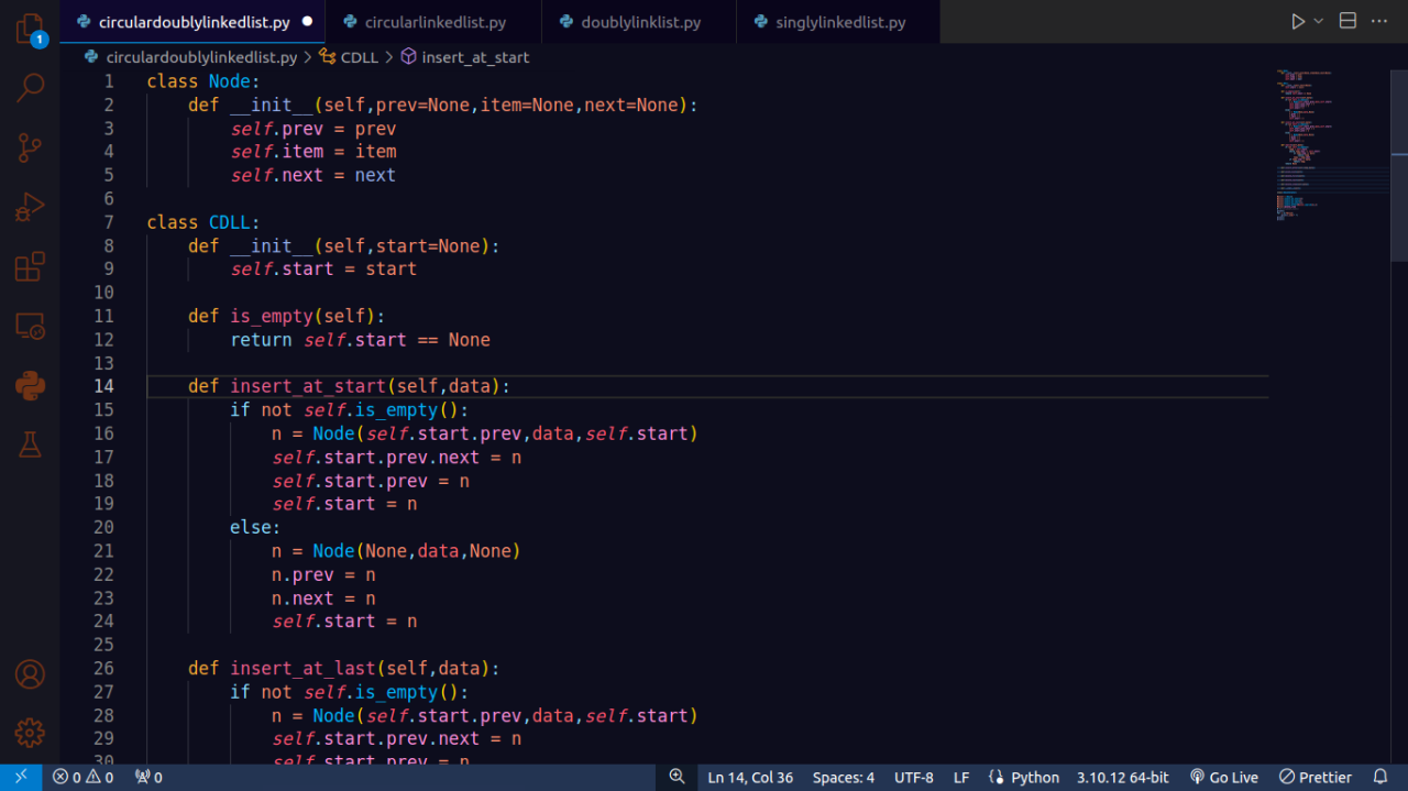 DSA using Python (singly linked list, doubly linked list, circular ... DSA using Python (singly linked list, doubly linked list, circular ...