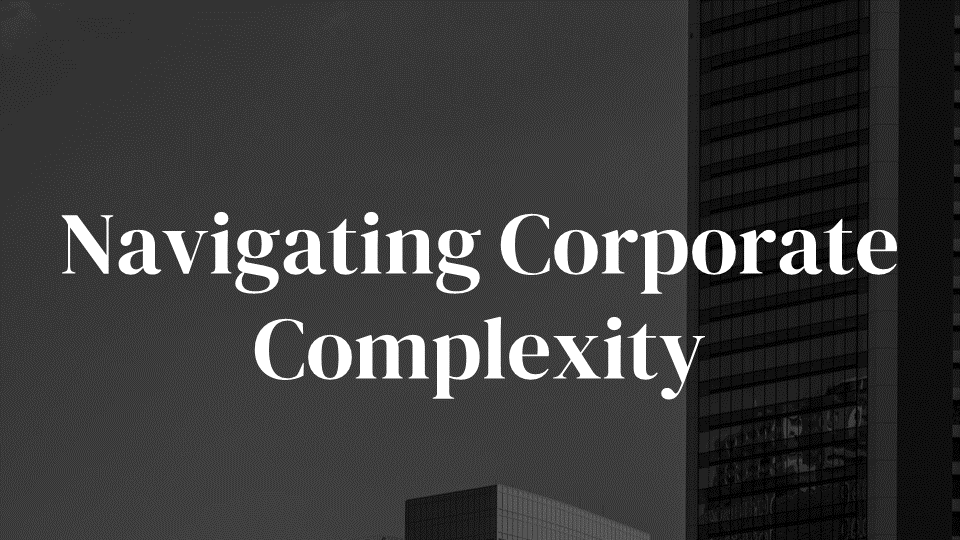 Navigating the World of Complex Sales Navigating the World of Complex Sales