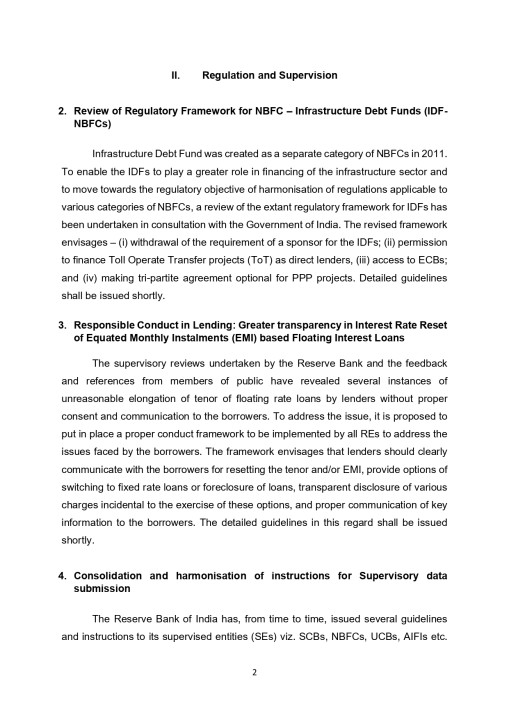 Framework to bring greater transparency in interest rate Framework to bring greater transparency in interest rate