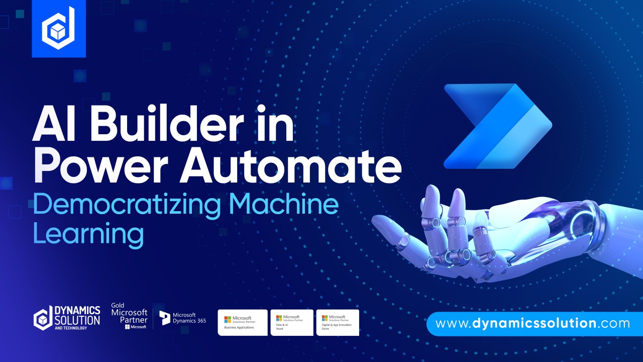 AI Builder in Power Automate: Democratizing Machine Learning AI Builder in Power Automate: Democratizing Machine Learning