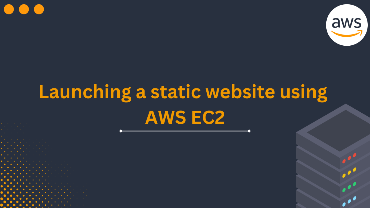 Launching a static website using AWS EC2(from Github) Launching a static website using AWS EC2(from Github)