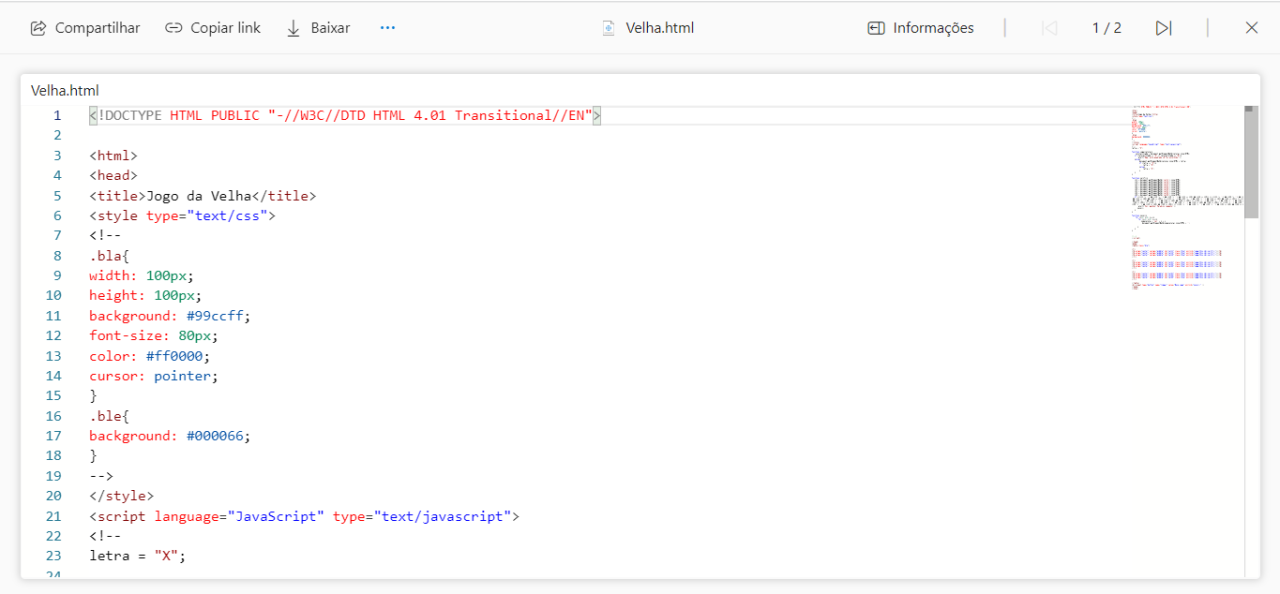 HTML x JAVA x VB HTML x JAVA x VB