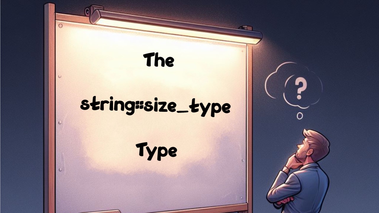 Demystifying string::size_type in C++: A Key to Machine-Independent Code Demystifying string::size_type in C++: A Key to Machine-Independent Code