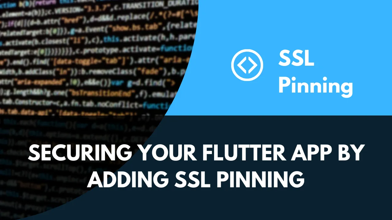 SSL Pinning in flutter SSL Pinning in flutter