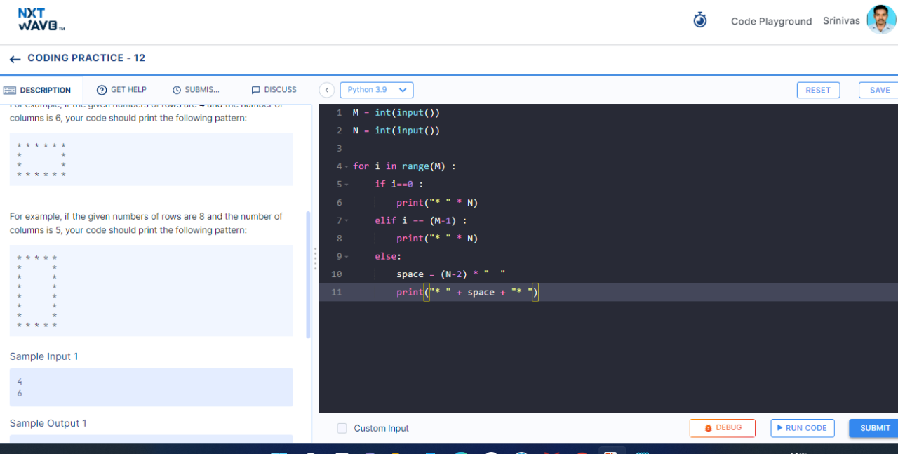 python program for hollow rectangle python program for hollow rectangle