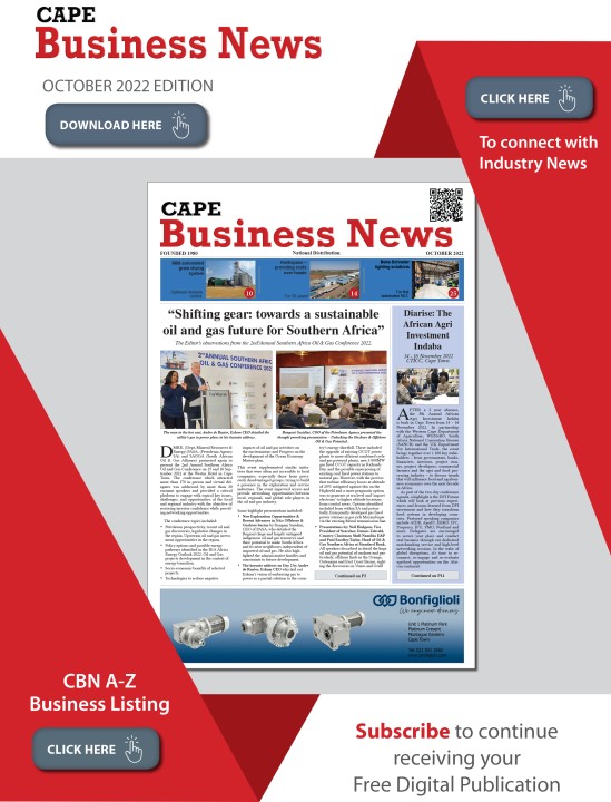 Cape Business News October 2022 Issue Cape Business News October 2022 Issue