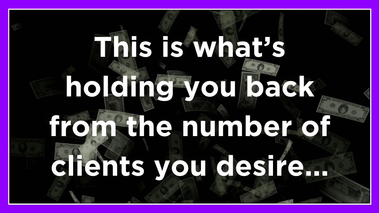 Your marketing strategy is NOT the problem... Your marketing strategy is NOT the problem...