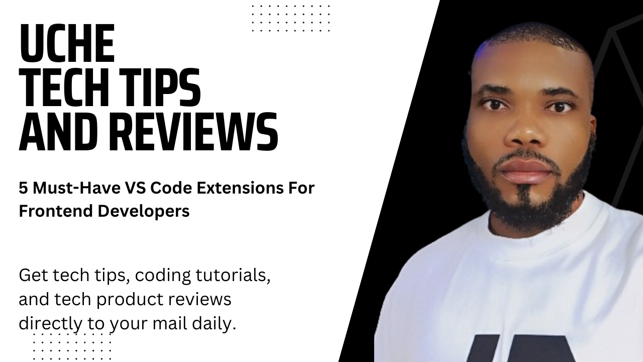 5 Must-Have VS Code Extensions For Frontend Developers - These ... 5 Must-Have VS Code Extensions For Frontend Developers - These ...