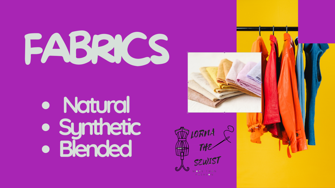 BASIC DIFFERENCES BETWEEN NATURAL, SYNTHETIC & BLENDED FABRICS BASIC DIFFERENCES BETWEEN NATURAL, SYNTHETIC & BLENDED FABRICS