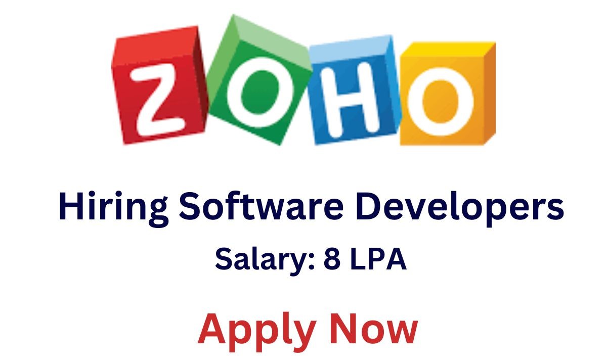 Zoho Hiring Software Developers | Chennai | Freshers Zoho Hiring Software Developers | Chennai | Freshers