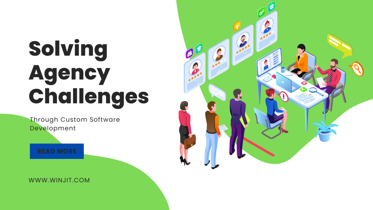 Solving Agency Challenges Through Custom Software Development Solving Agency Challenges Through Custom Software Development
