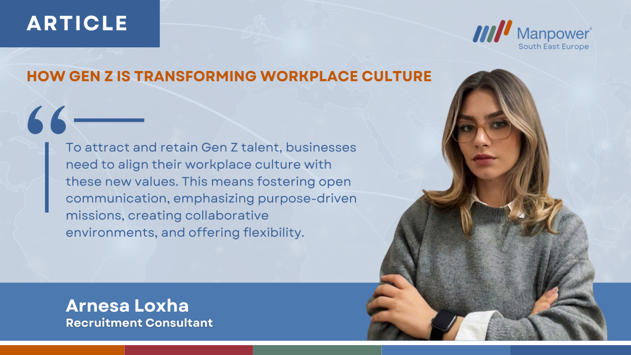 How Gen Z is Transforming Workplace Culture! How Gen Z is Transforming Workplace Culture!