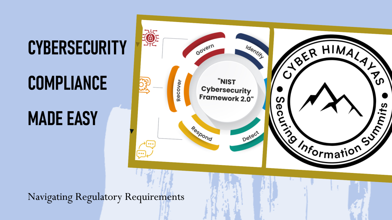 Cybersecurity Compliance: Navigating Regulatory Requirements Cybersecurity Compliance: Navigating Regulatory Requirements