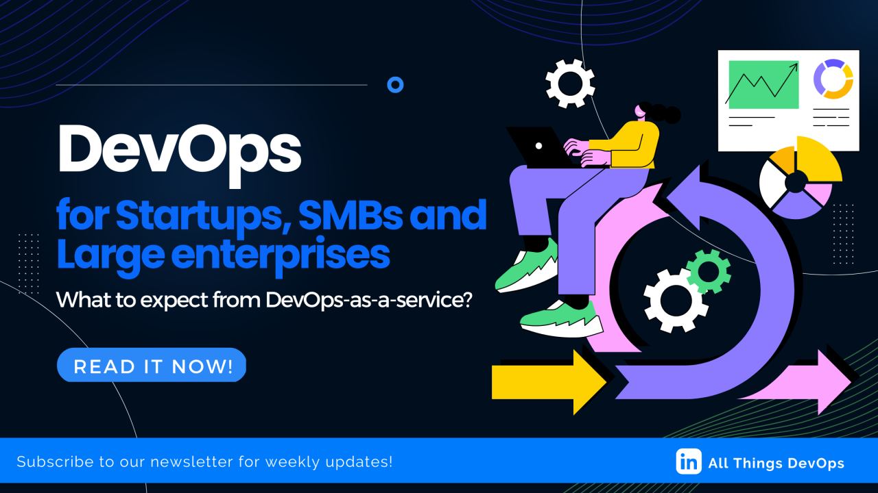 Understanding the role of DevOps for Startups, SMBs and Large Enterprises Understanding the role of DevOps for Startups, SMBs and Large Enterprises