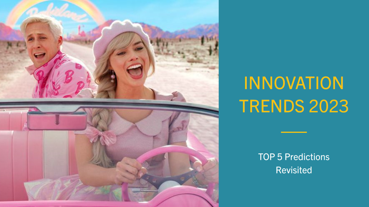 Innovation Trends 2023 – TOP 5 Predictions Revisited Innovation Trends 2023 – TOP 5 Predictions Revisited