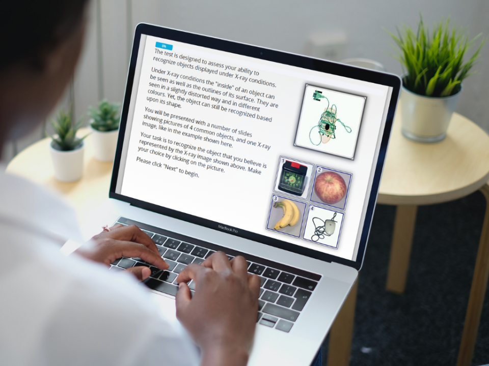 Effective Pre-employment Testing for Security X-ray Screeners Effective Pre-employment Testing for Security X-ray Screeners
