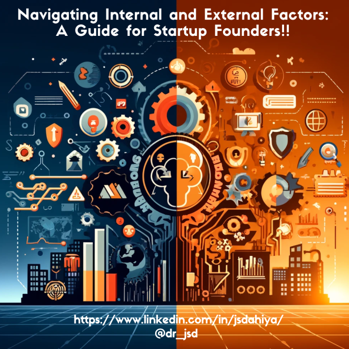 Navigating Internal and External Factors: A Guide for Startup Founders!! Navigating Internal and External Factors: A Guide for Startup Founders!!