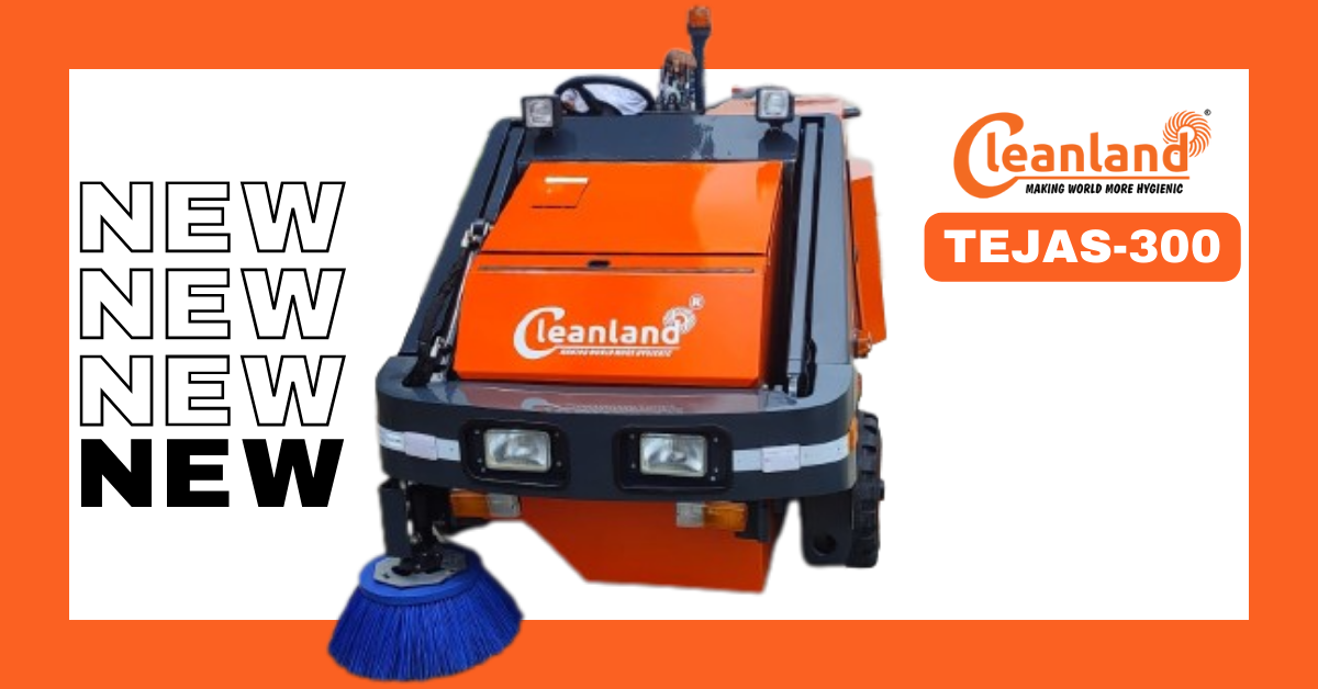 Introducing CLEANLAND TEJAS-300: Revolutionizing Industrial Sweeping Introducing CLEANLAND TEJAS-300: Revolutionizing Industrial Sweeping