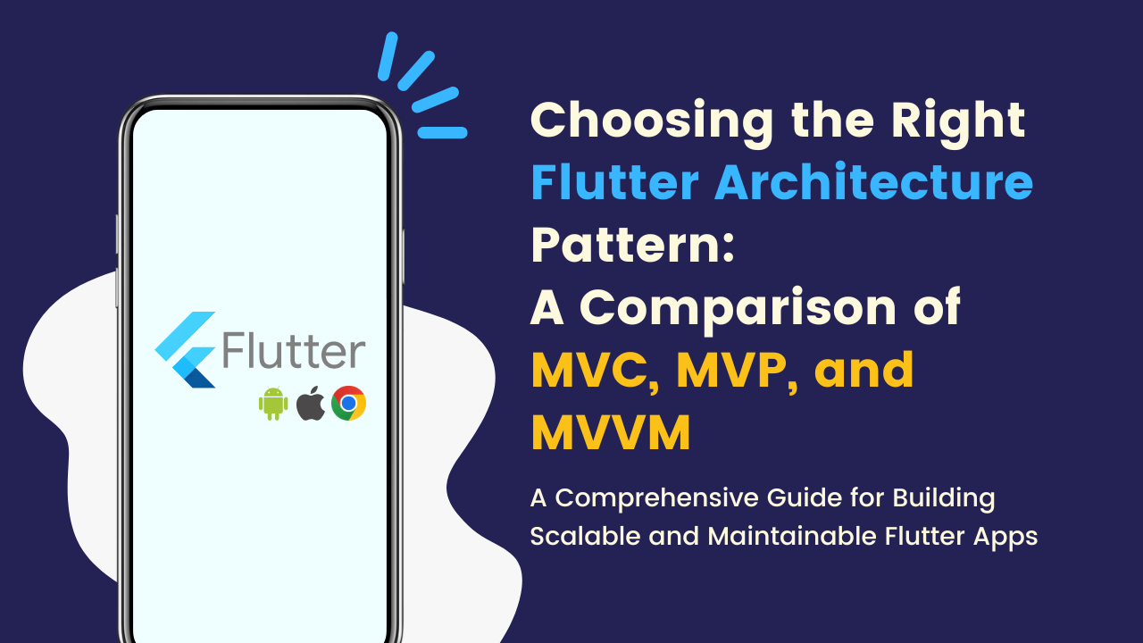 Choosing the Right Flutter Architecture Pattern: A Comparison of MVC ... Choosing the Right Flutter Architecture Pattern: A Comparison of MVC ...