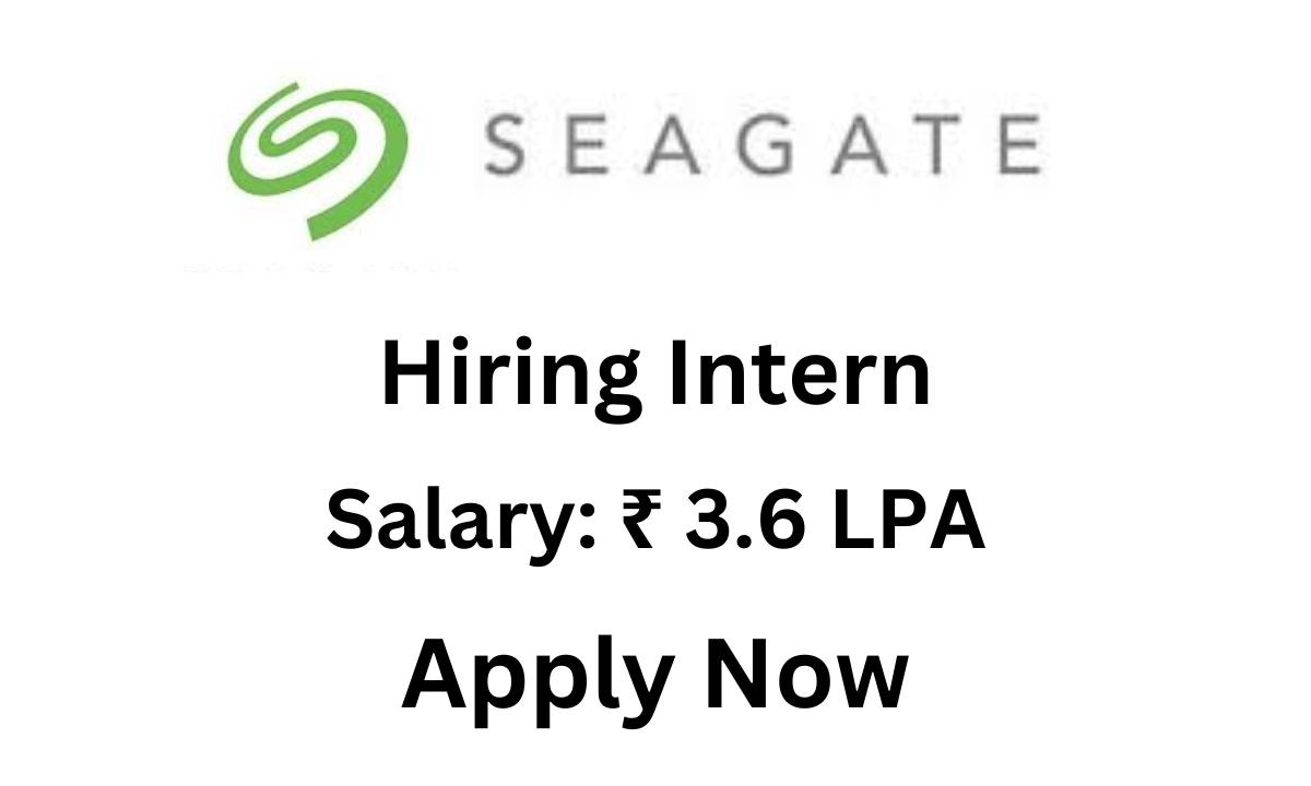 Seagate Hiring Intern Python Automation | Freshers | Apply Now Seagate Hiring Intern Python Automation | Freshers | Apply Now