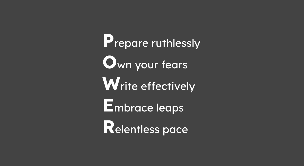 Unlocking Your Potential: The Power of the POWER Acronym Unlocking Your Potential: The Power of the POWER Acronym