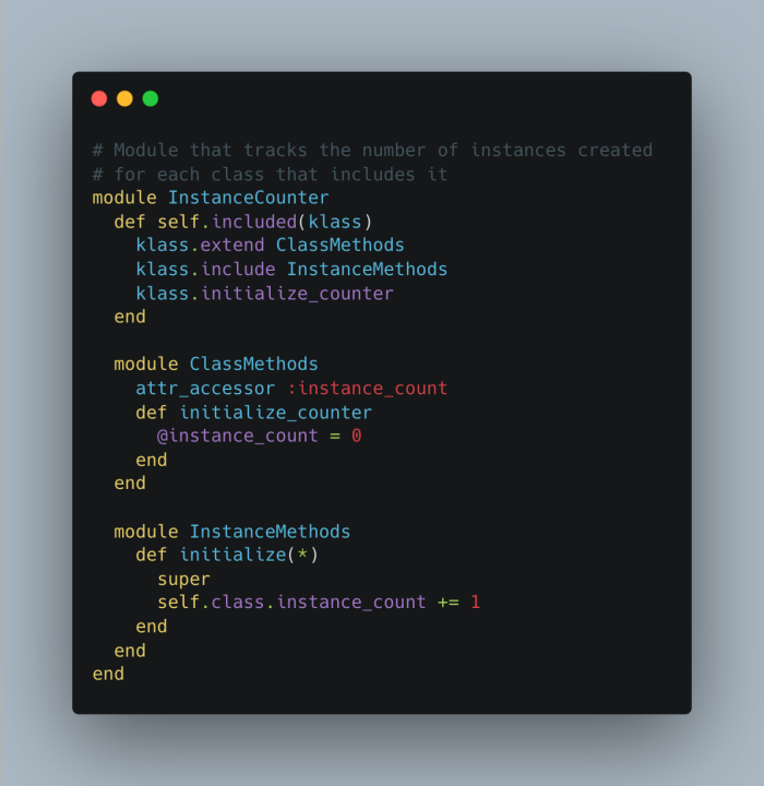 Ruby Hooks: Extending Class Functionality with the included Hook Ruby Hooks: Extending Class Functionality with the included Hook