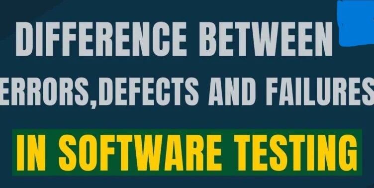 What is Error, Bug & Failure What is Error, Bug & Failure