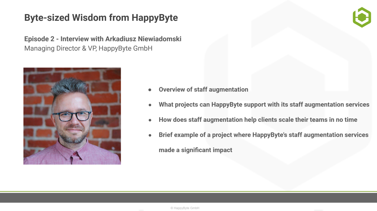 Byte-sized Wisdom from HappyByte - Episode 2 Byte-sized Wisdom from HappyByte - Episode 2