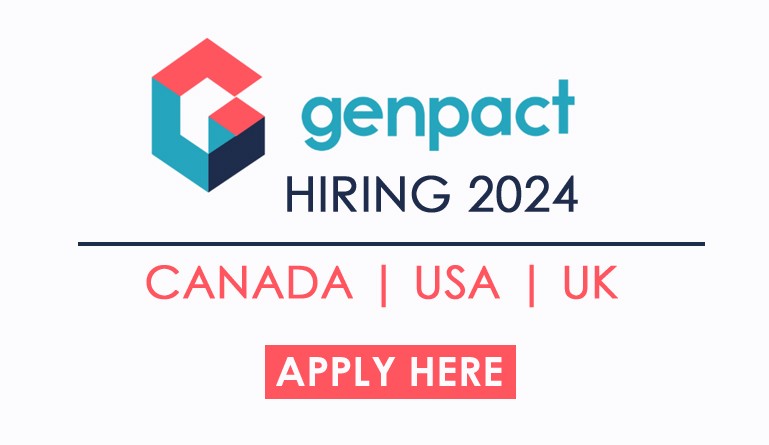 Genpact Job Openings 2024: Hiring For Multiple Positions - Apply Today Genpact Job Openings 2024: Hiring For Multiple Positions - Apply Today