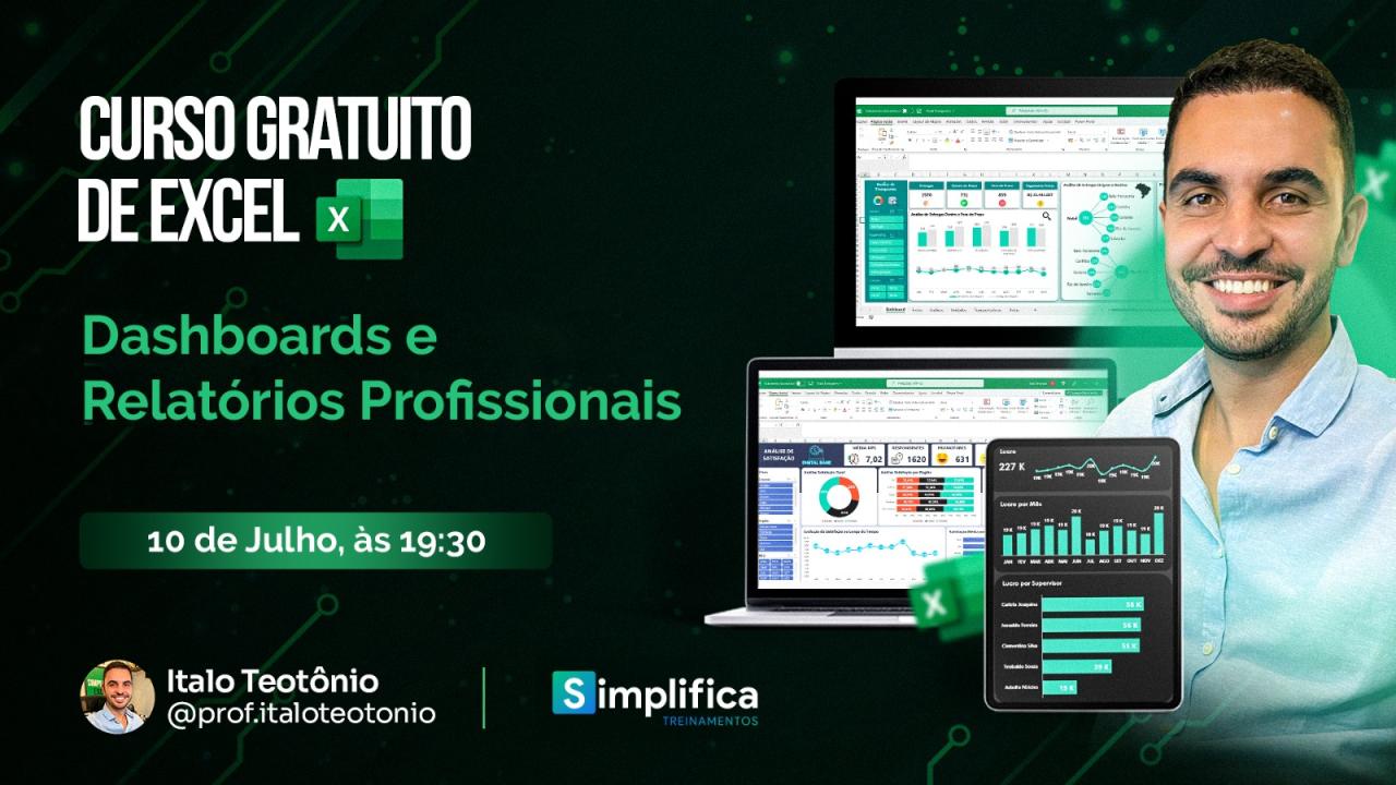 Como criar Dashboards no Excel? Como criar Dashboards no Excel?