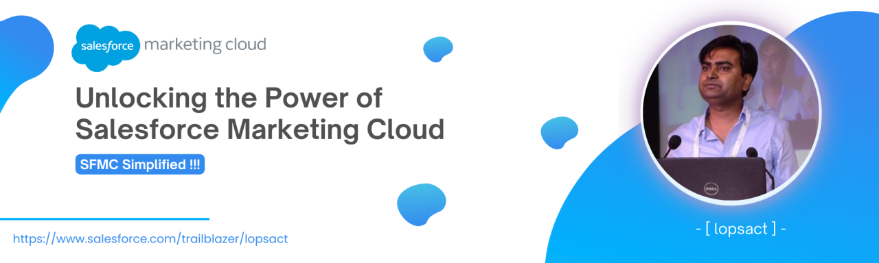 Unlocking the Power of Salesforce Marketing Cloud: Simplified! Unlocking the Power of Salesforce Marketing Cloud: Simplified!