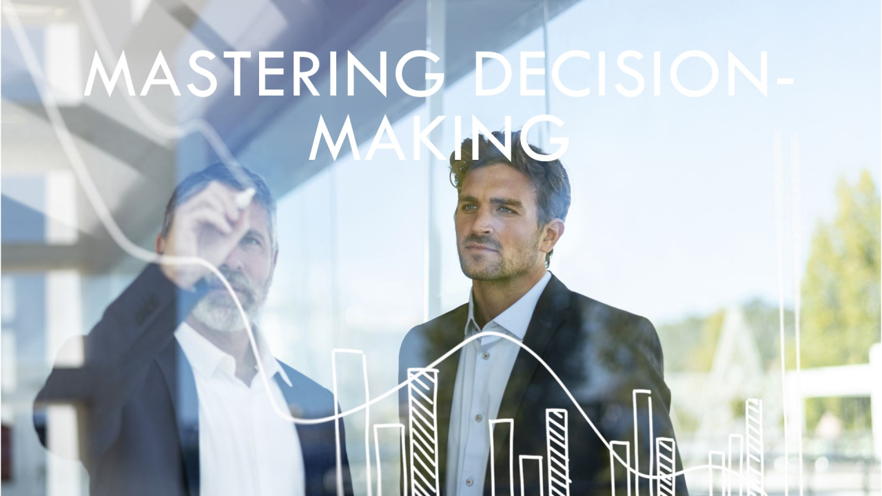 Mastering Decision-Making: Lessons from My Leadership Journey Mastering Decision-Making: Lessons from My Leadership Journey