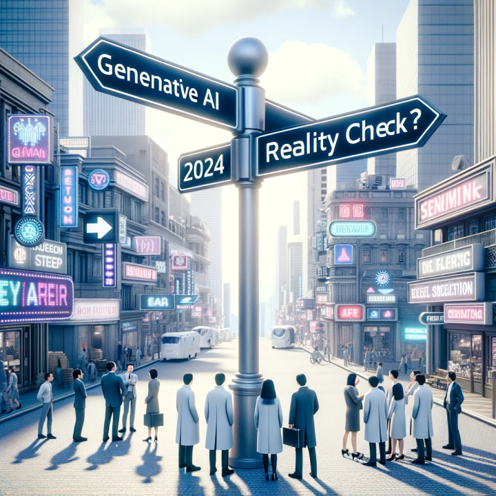 Navigating the Hype: A Reality Check for Generative AI in 2024 Navigating the Hype: A Reality Check for Generative AI in 2024