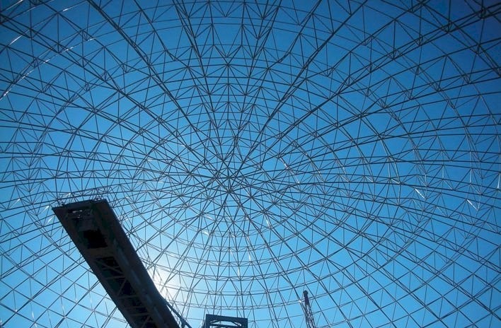 The First Space Frame Dome Structure In Turkey The First Space Frame Dome Structure In Turkey